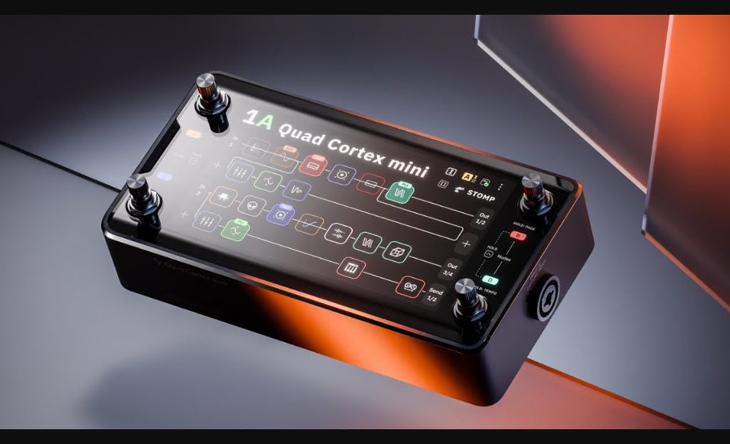 Quad Cortex mini debuts with full Neural DSP power in compact rig